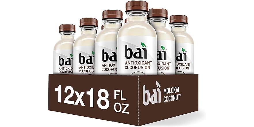 Bai Water Molokai Coconut (12-Pack)