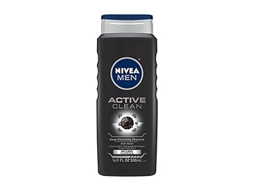 Nivea For Men Active Clean Body Wash - 16.9 oz