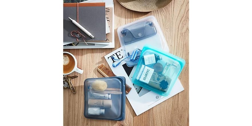 Stasher Premium Silicone Reusable Food Storage