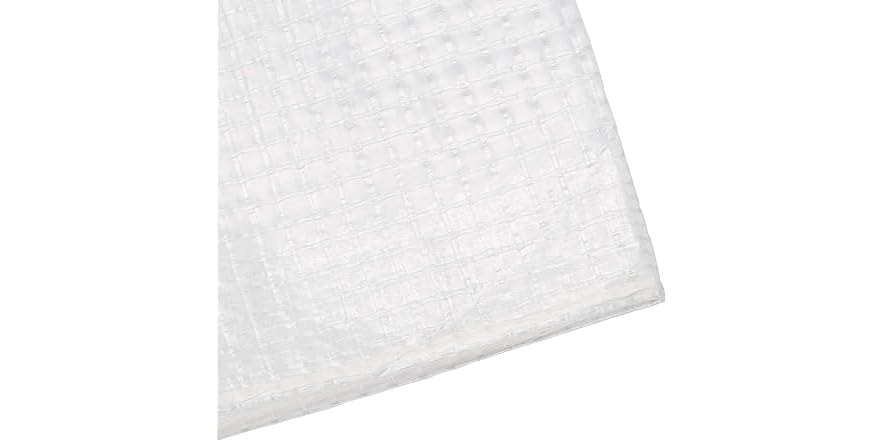 AmazonCommercial Heavy Duty Clear Mesh Tarp
