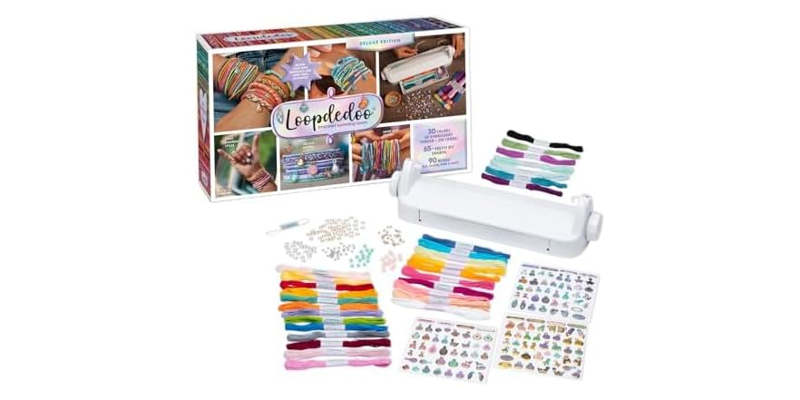 Loopdedoo Deluxe DIY Friendship Bracelet Kit
