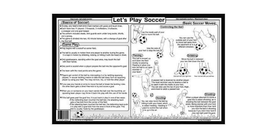 Tot Talk Educational Placemat for Kids