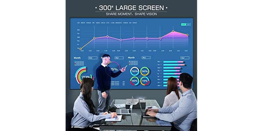 VANKYO Performance V600 Native 1080P LED Projector