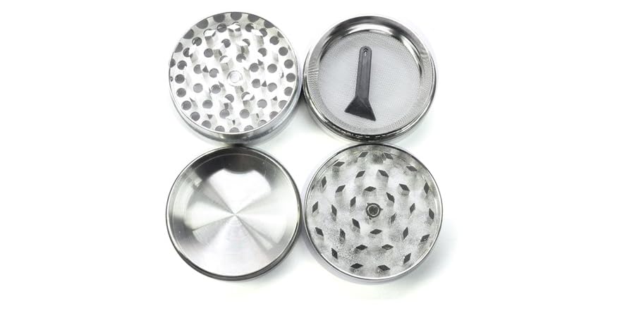 Toker Premium 5-Pc Titanium Herb Grinder 2-Pack