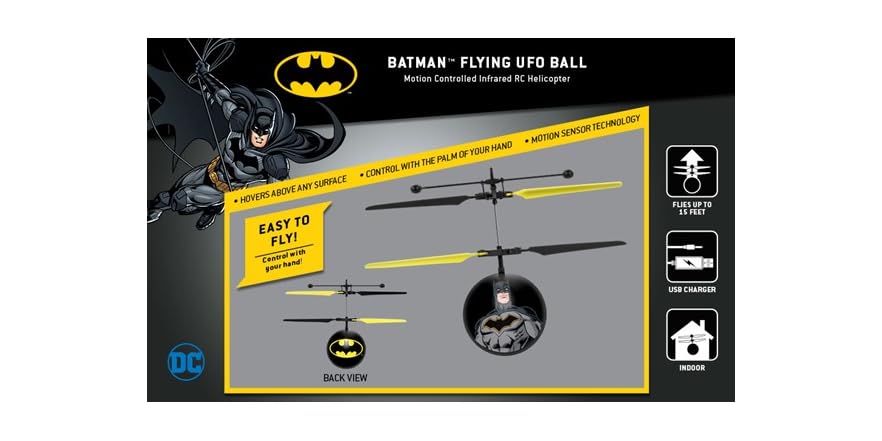 Batman IR UFO Ball Helicopter
