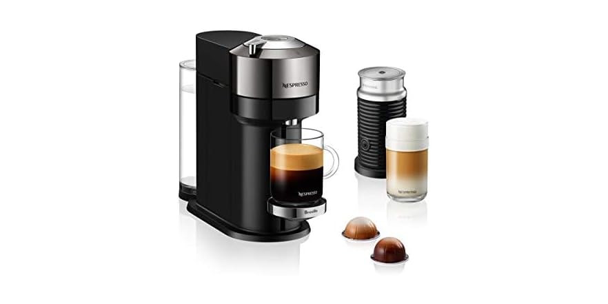 (NEW!) Nespresso Vertuo Next Deluxe Bundle (Open Box)