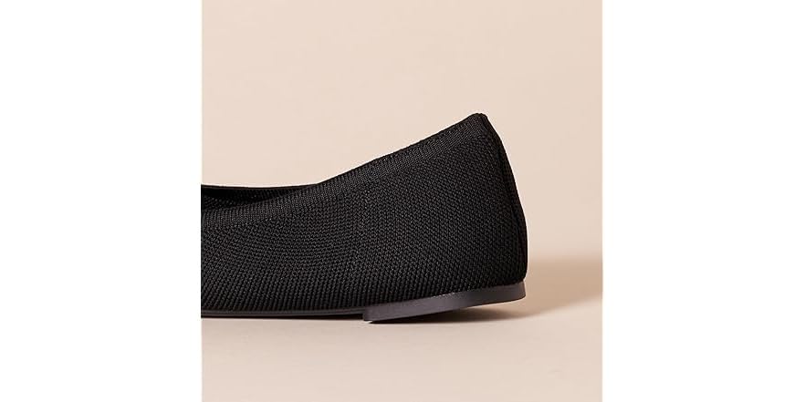 Amazon Essentials Women's Knit Ballet Flat