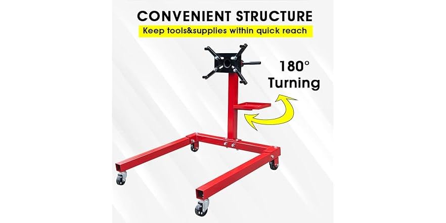 BIG RED TAM25671 Torin Steel Rotating Engine Stand