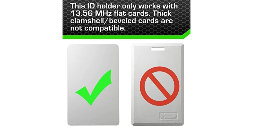 ID Stronghold - RFID Blocking Secure Badge Holder