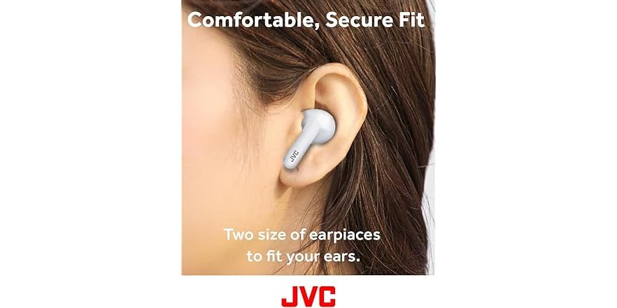 (NEW) JVC Ultra Compact True Wireless Earbuds