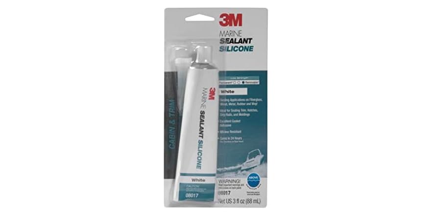 3M 3M Marine Grade Silicone Sealant, PN0801
