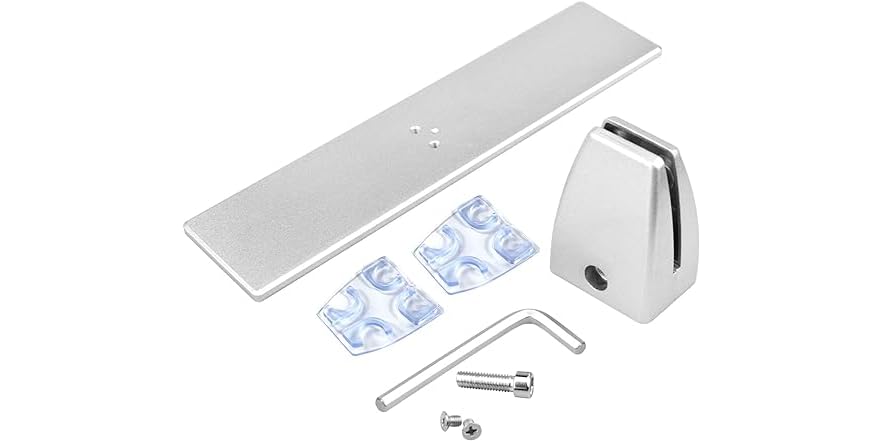 4 Pack T Shaped Desk Partition Clamps