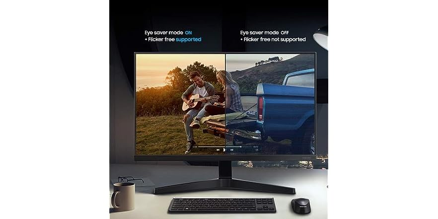 SAMSUNG T35F Series 27-Inch FHD 1080p Computer Mon (Open Box)