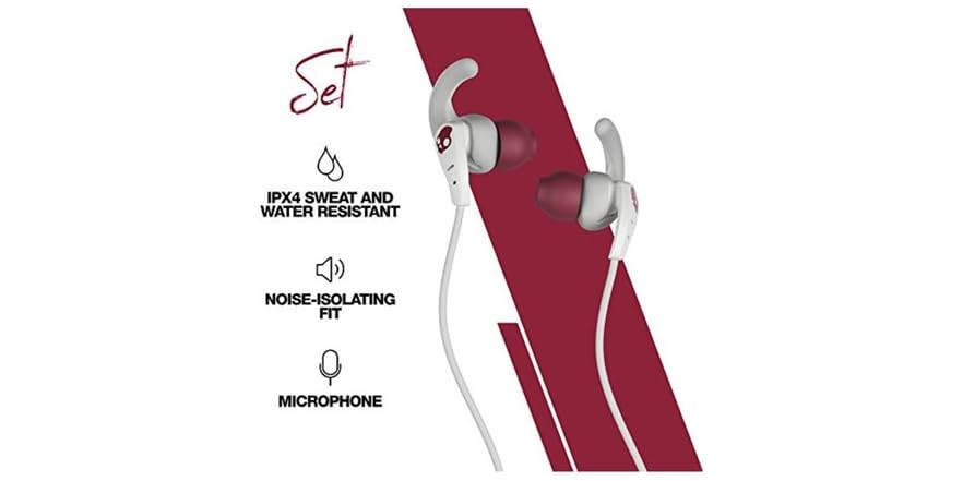 (NEW) Skullcandy Set in-Ear Wired Sports Earbuds