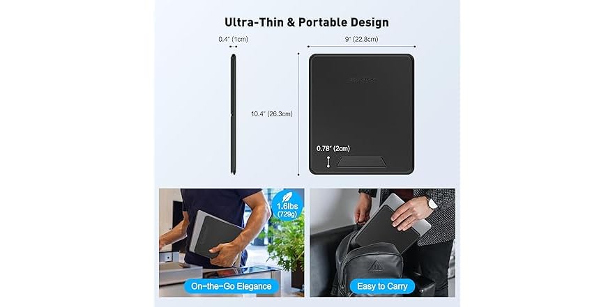 AboveTEK Ultra-Sleek Portable Laptop Stand