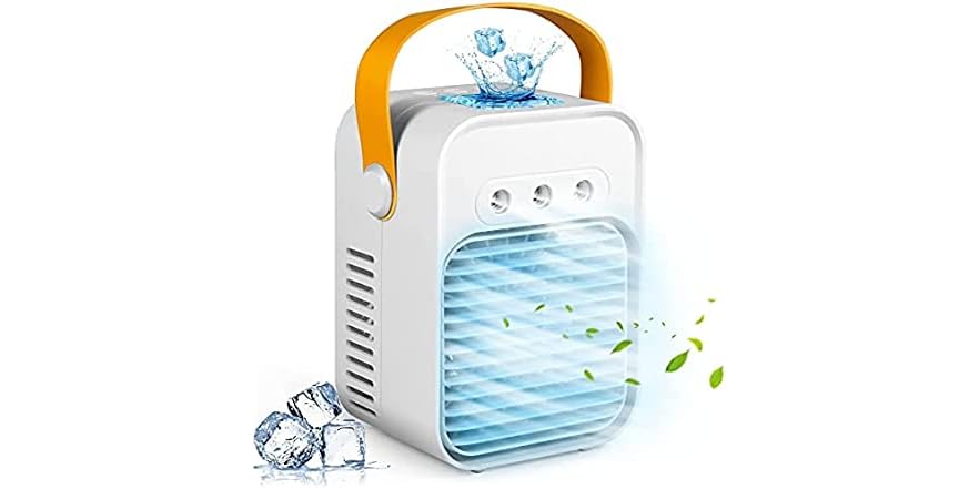 Mini Air Conditioner Desk Fan
