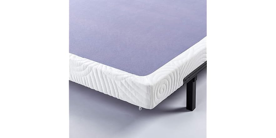 ZINUS Box Spring with Wood Slats, Queen