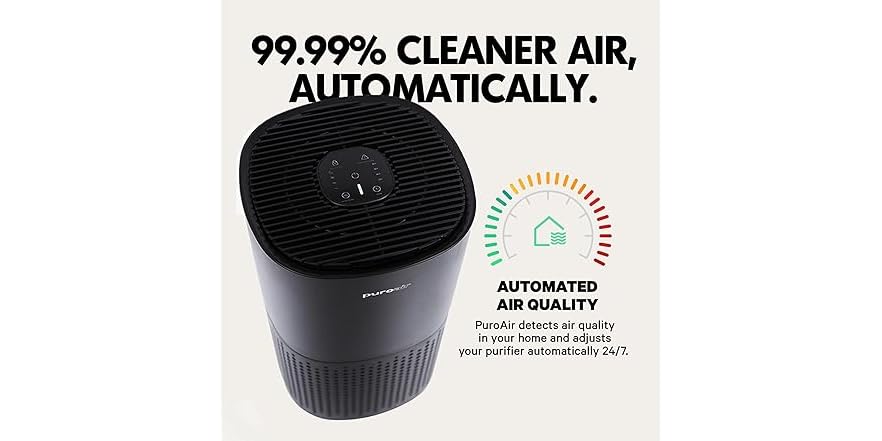 Powerful PuroAir Air Purifier for Homes
