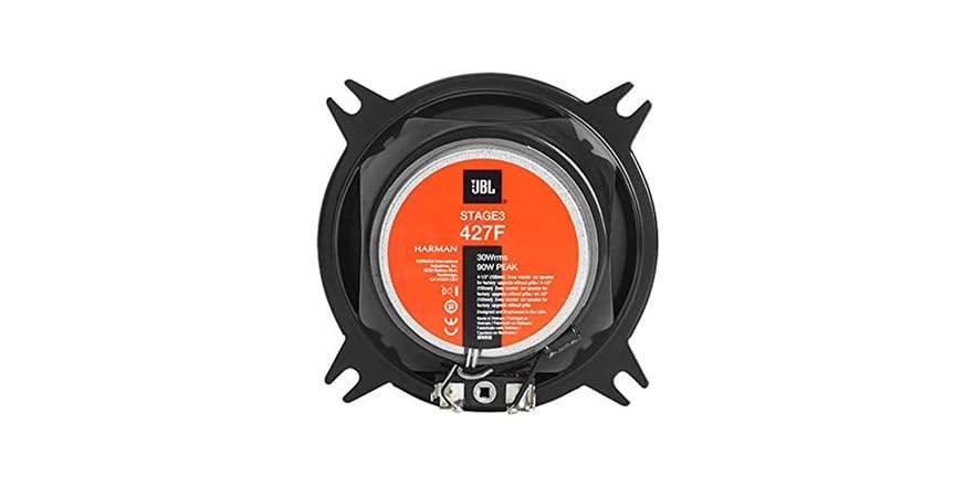 JBL Stage3 427F 4” 2-Way Car Speakers (No Grill)
