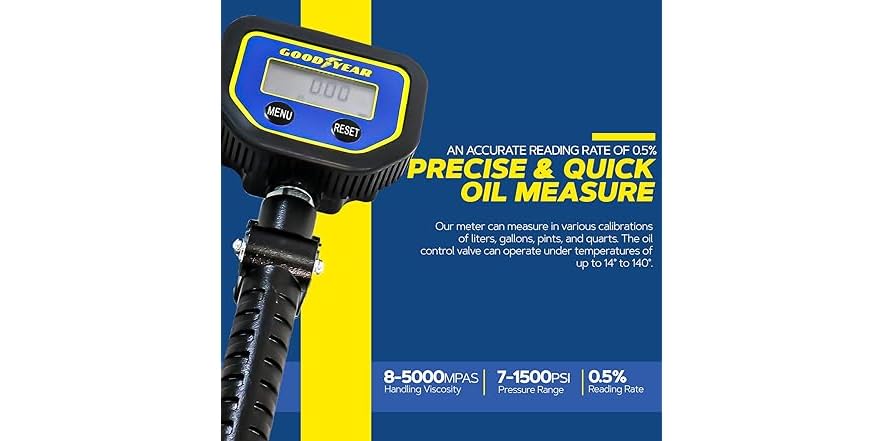 GOODYEAR Digital Oil Control Valve Meter Nozzle