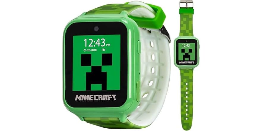 Minecraft Kids LED Smartwatch