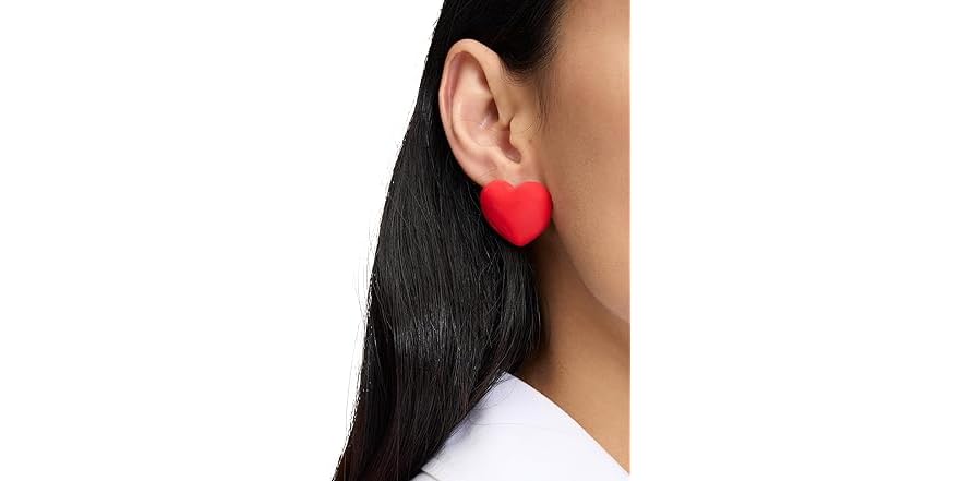 Kate Spade New York Heart Studs (Open Box)