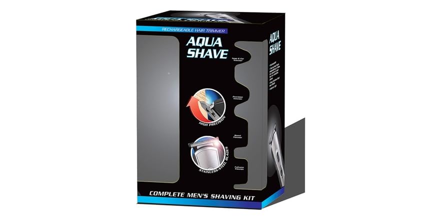 Aqua Shave 5 in 1 Rechargeable Shaver
