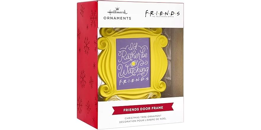 Hallmark Friends Frame Christmas Ornament