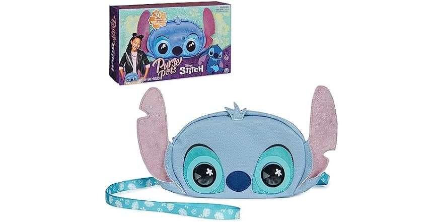 Disney Stitch Plush Crossbody Bag