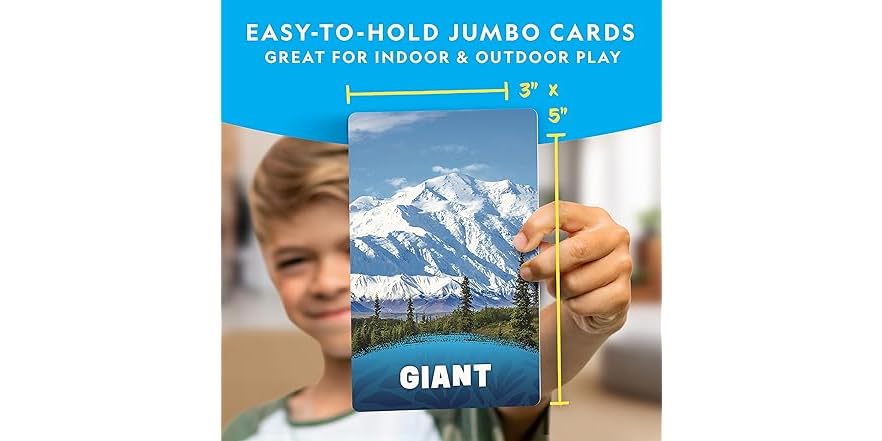 NATIONAL GEOGRAPHIC Scavenger Hunt Card Game