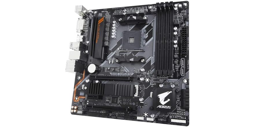GIGABYTE B450 AORUS M AMD A4 mATX DDR4
