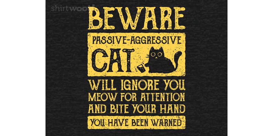 Passive-Aggressive Cat