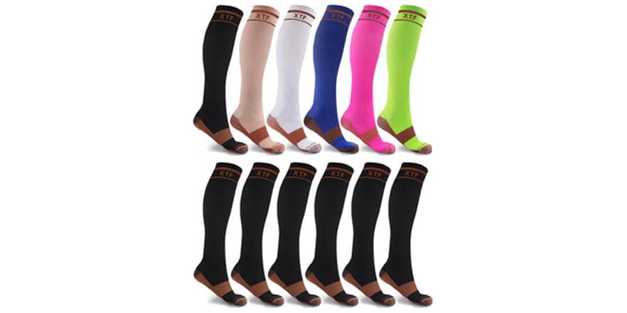 Copper Infused KneeHigh Compression Sock