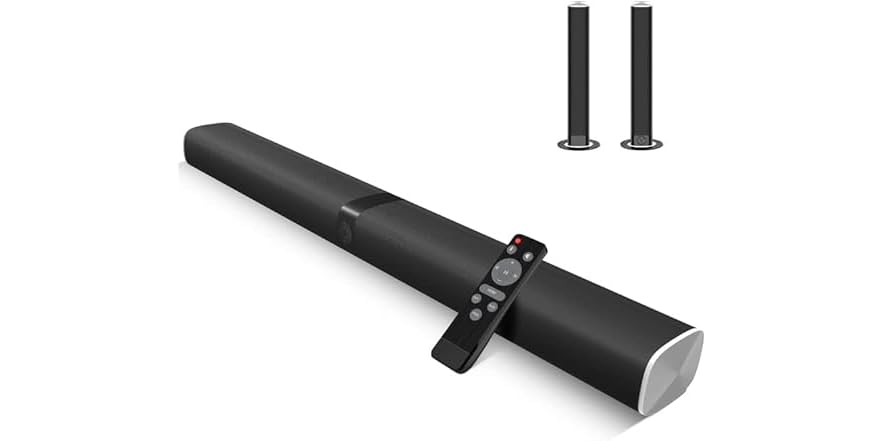 Assist trust Sound Bars for TV, Assistrust KY8000 TV Bar 50W (Open Box)