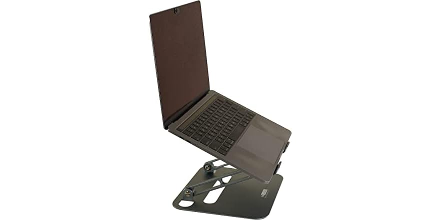 Ergonomic Adjustable Height and Angle Desktop Laptop Stand