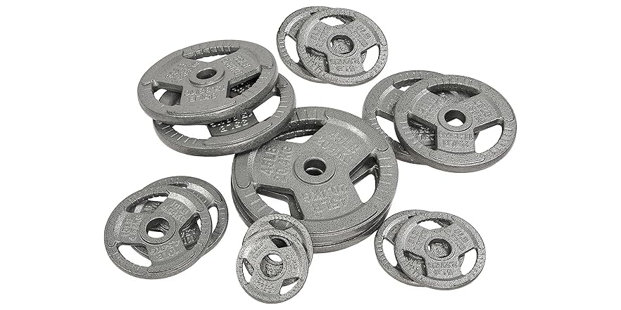 Fitvids Cast Iron Plate Weight 25LB (Pair)