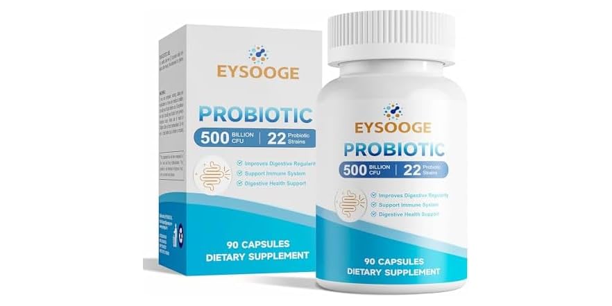 Probiotics, 500 Billion CFU, 90 Capsules