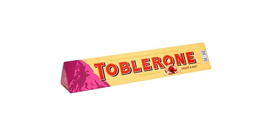 Toblerone Fruit and Nut, 3.52-oz. Bars (20-pk)