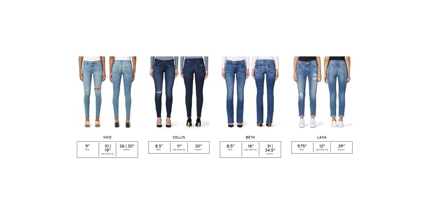 Hudson Noa Mid Rise Straight Crop Jeans