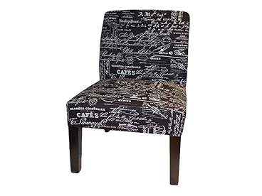 Script Chair in Black & White