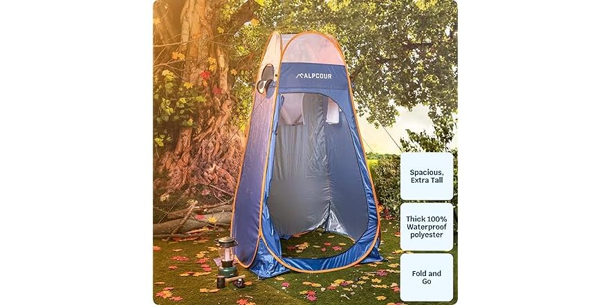 Alpcour Privacy Pop-Up Tent