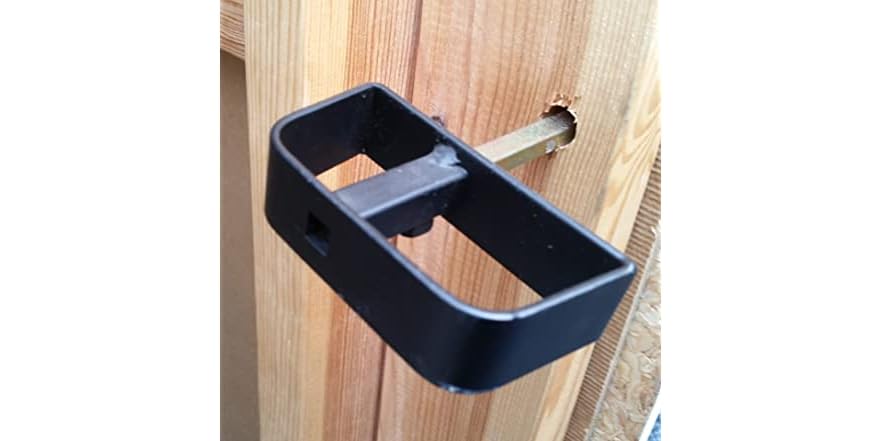 Shed Door T-Handle Lock Kit - Chrome