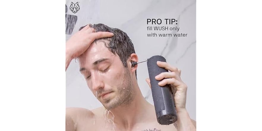 Wush Pro Deluxe Water Powered Ear Cleaner