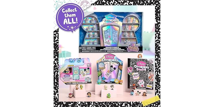 DOORABLES Academy Surprise Locker 3pk