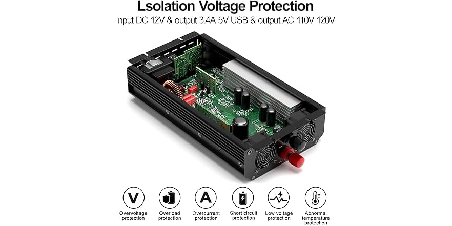 ROARBATT 3000W Power Inverter