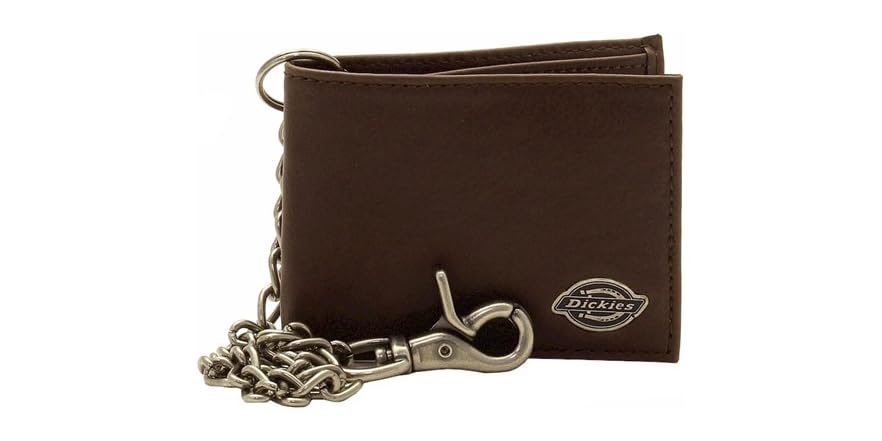 Dickies Men's Bifold Chain Wallet