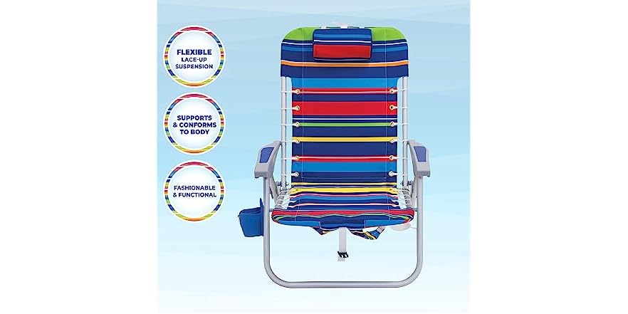 Rio Beach 4-Position Backpack Chair