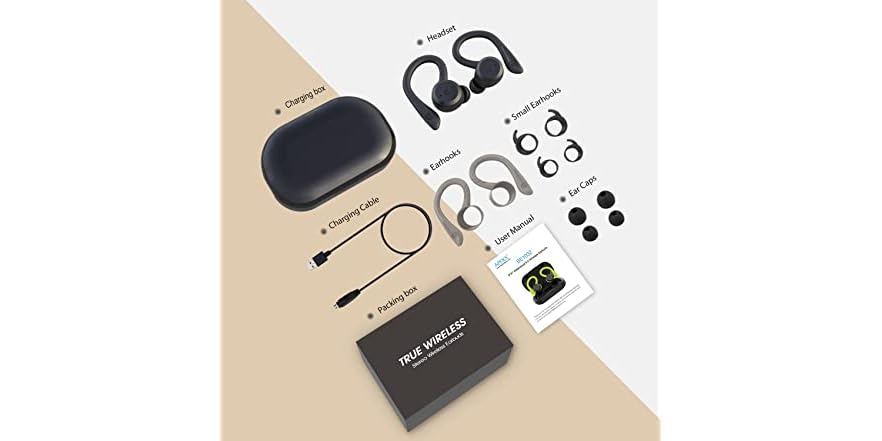 APEKX Bluetooth True Wireless Earbuds