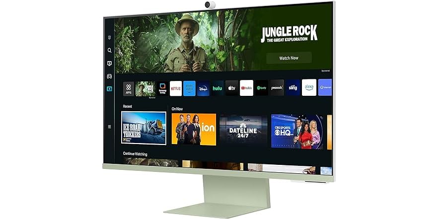 Samsung 32" M80C 4k Smart Monitor | Spring Green