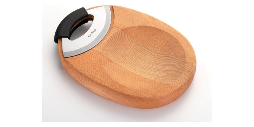 Mezzaluna & Cutting Board